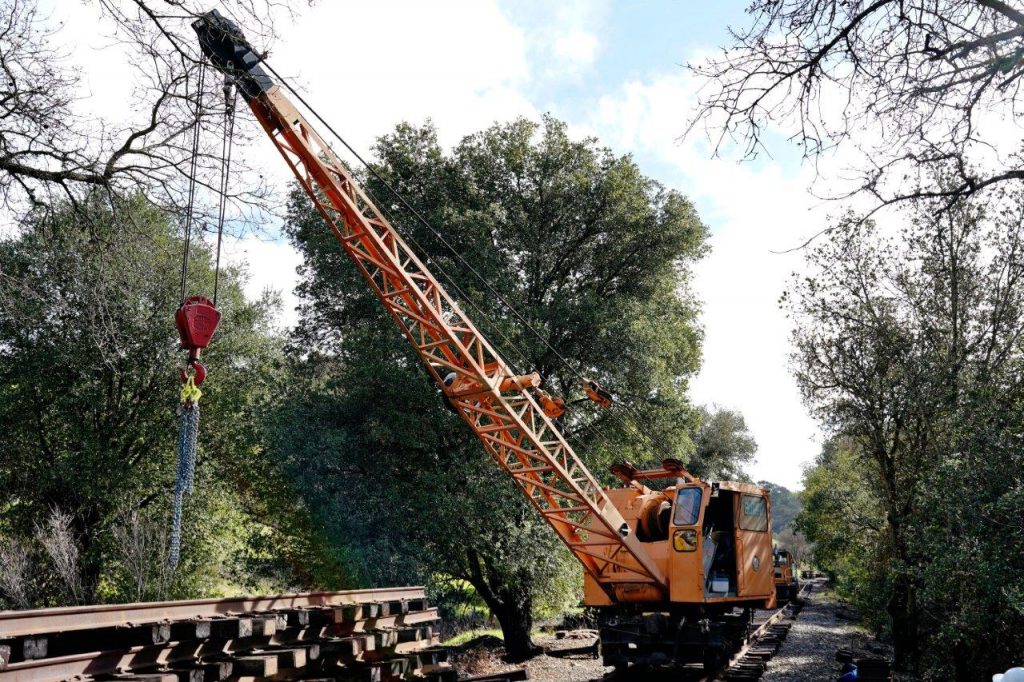 Burro Crane | Niles Canyon Railway