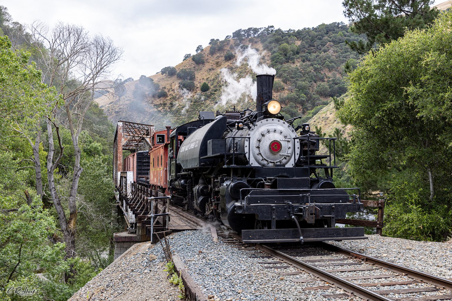 Clover Valley Lumber Co. #4 - Test run prior to July 2022 rides | Niles ...